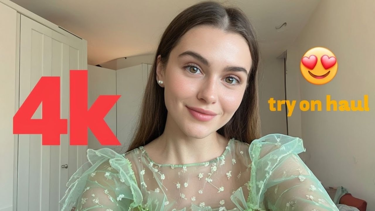 Tutorial Transparent Bikini & Lingerie 4K | Shein Mesh Try-On Haul 2025 ...