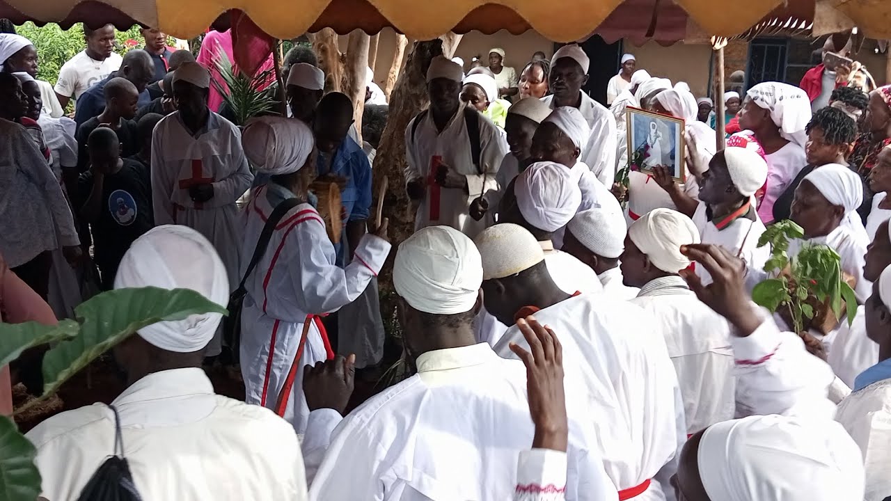 Burial procession of the Late Regina Mboga || African Church of the ...