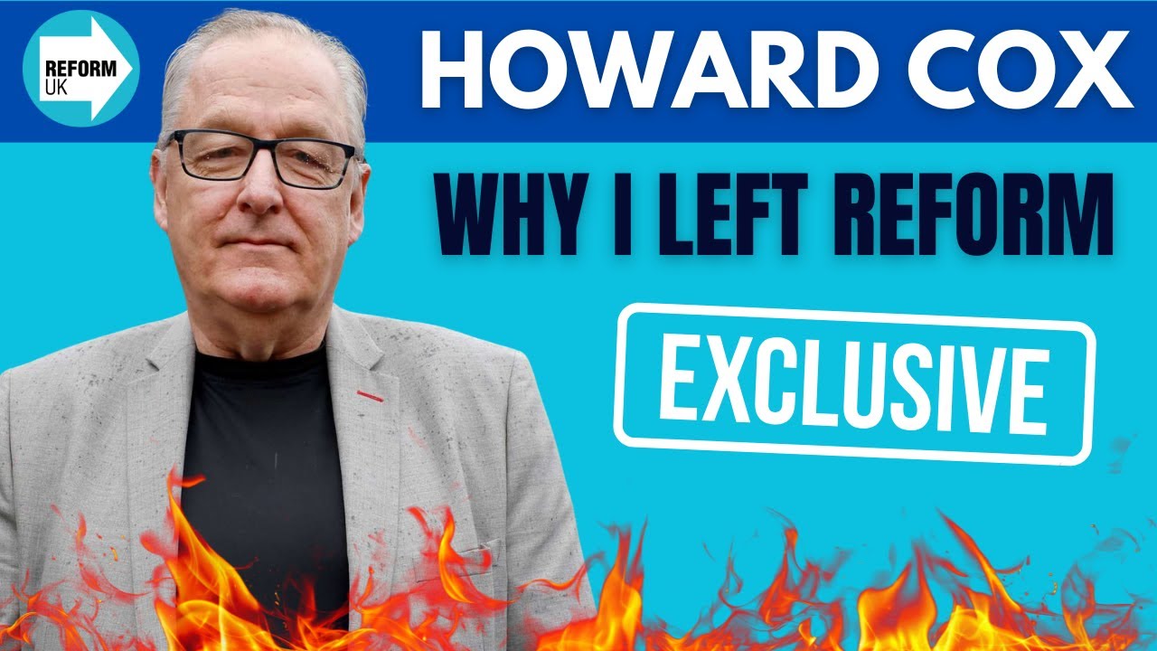 WHY I LEFT REFORM - Howard Cox resignation bombshell - YouTube