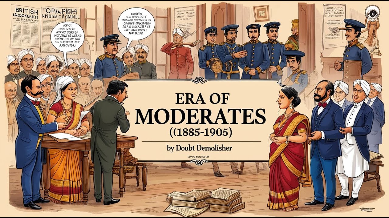 Era of Moderates (1885-1905) | Foundation of Indian Nationalism | Doubt ...