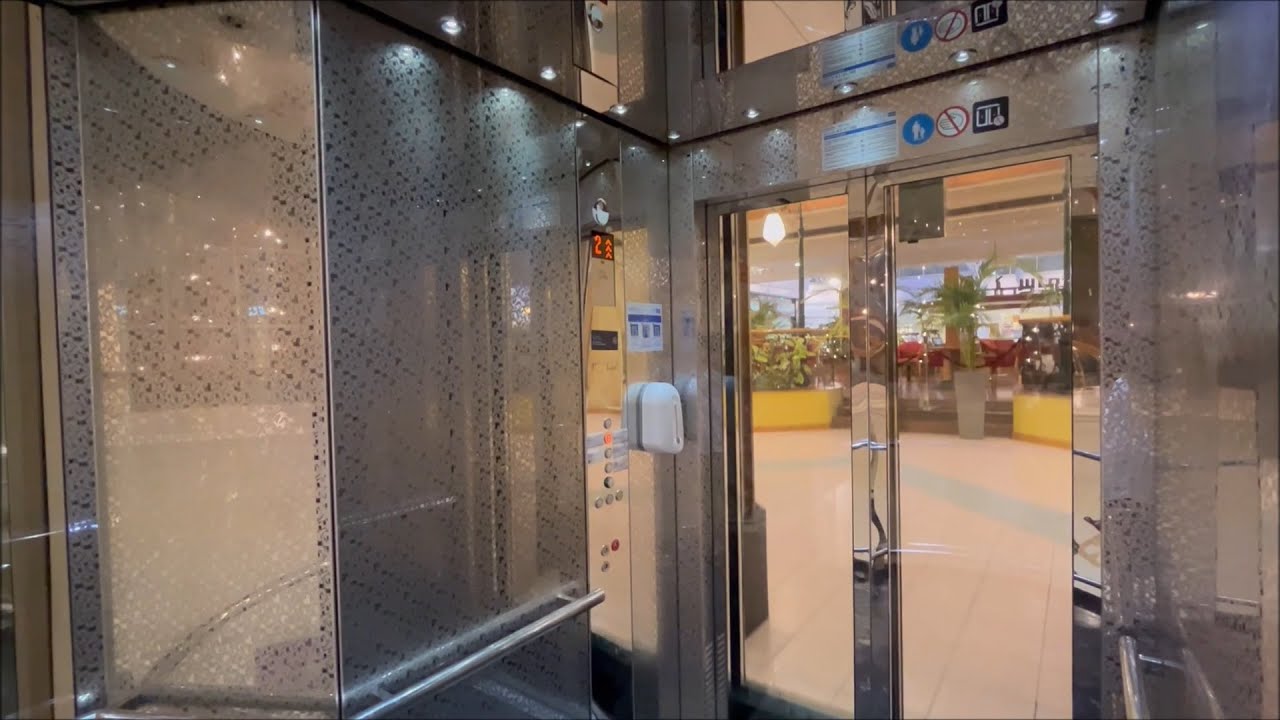 2x KONE Main Elevators @ Wafi City Phase 1/2, Bur Dubai, Dubai, UAE - YouTube