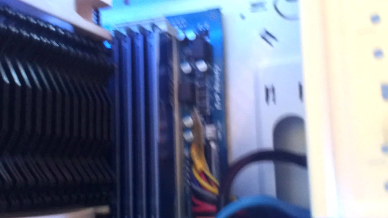 My first home built computer - YouTube