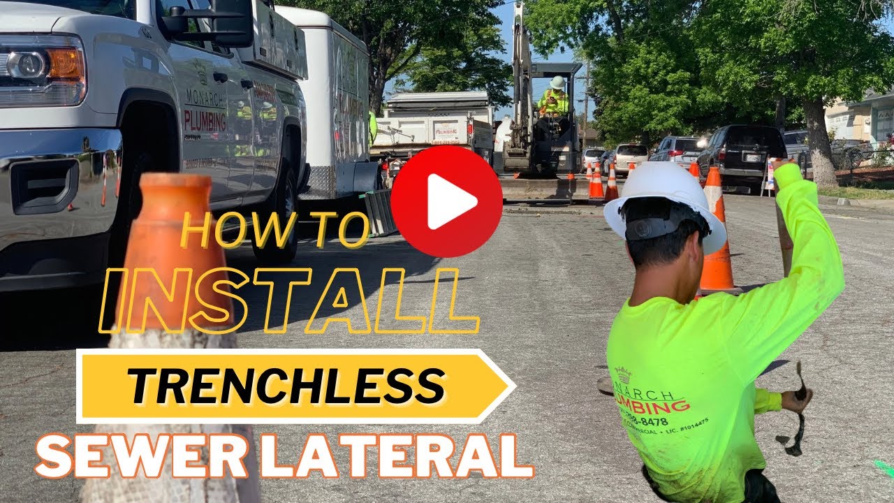 HOW TO INSTALL A TRENCHLESS SEWER LATERAL - YouTube