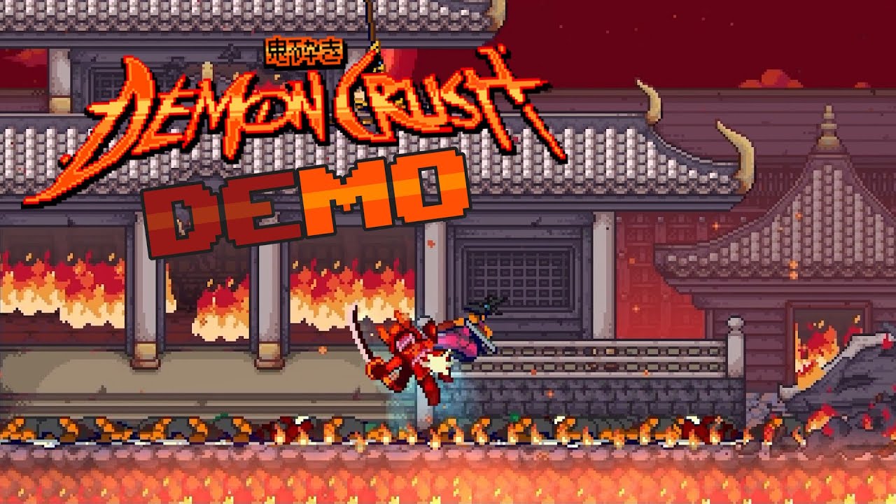 Demon Crush | a Fast-paced 2D Sidescrolling Ninja Action | Full ...