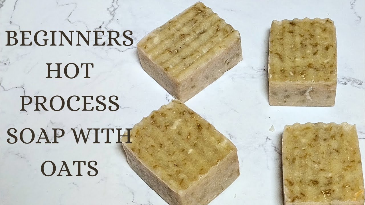HOW TO MAKE HOT PROCESS SOAP; BEGINNER FRIENDLY! - YouTube