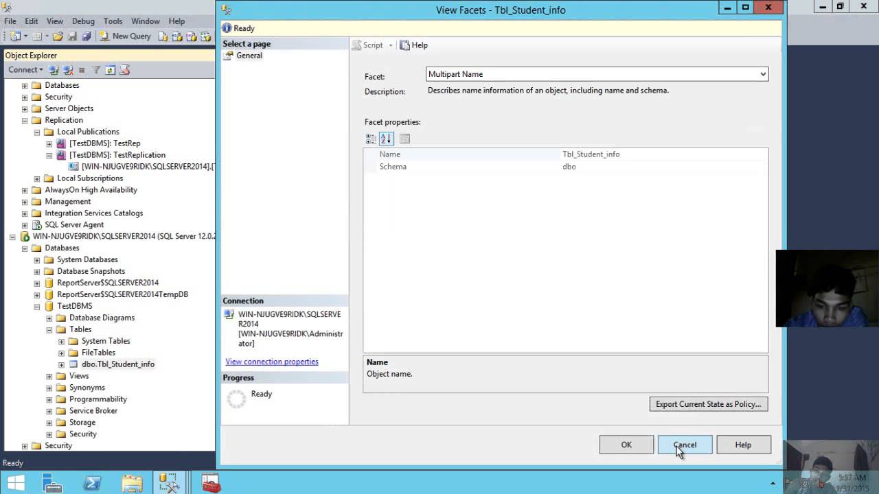 How to create replication in sql server 2014 with 3 instances - YouTube