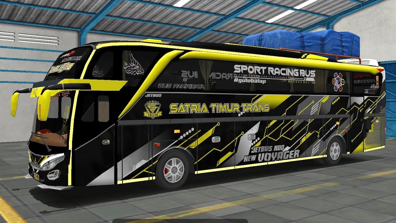 Bus Simulator Indonesia 🇮🇩 game # so beautiful map# - YouTube