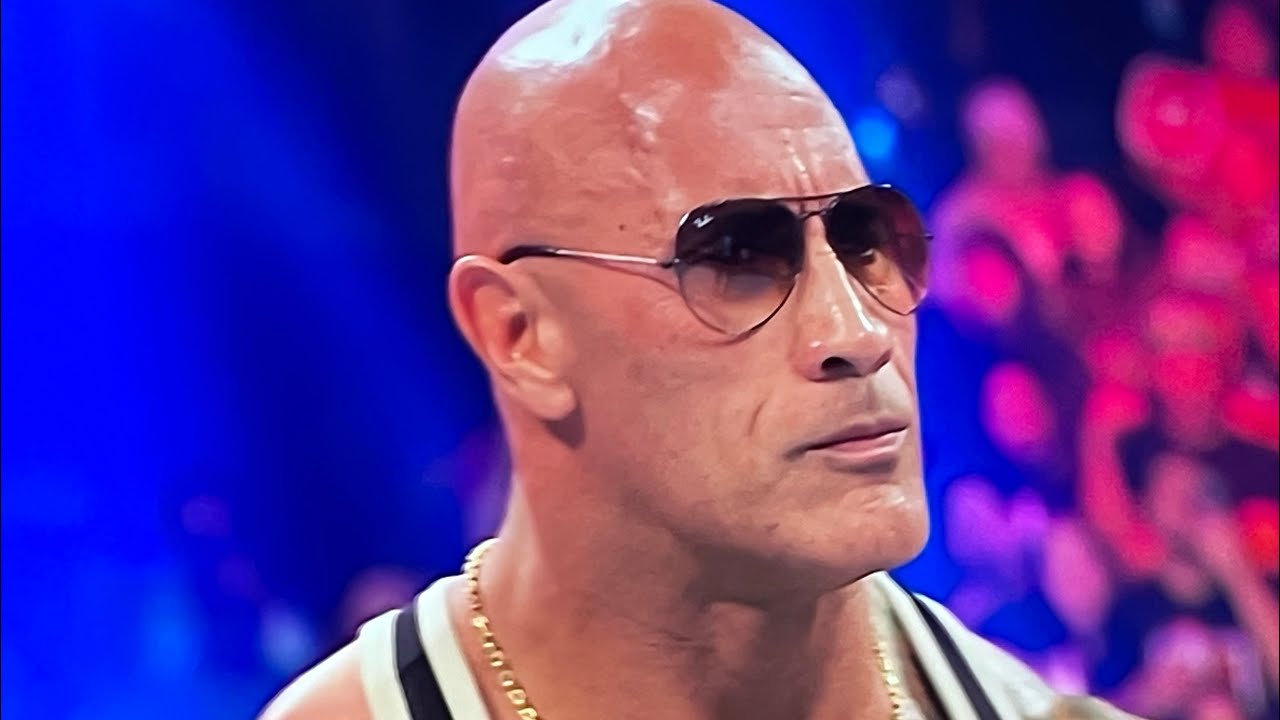 THE ROCK returns on RAW and interrupts Jinder Mahal after the “surprise ...