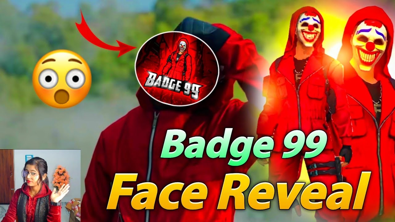 Finally Badge99 Face Reveal🤩|| We have Seen Badge99🙈Garena Free Fire ...