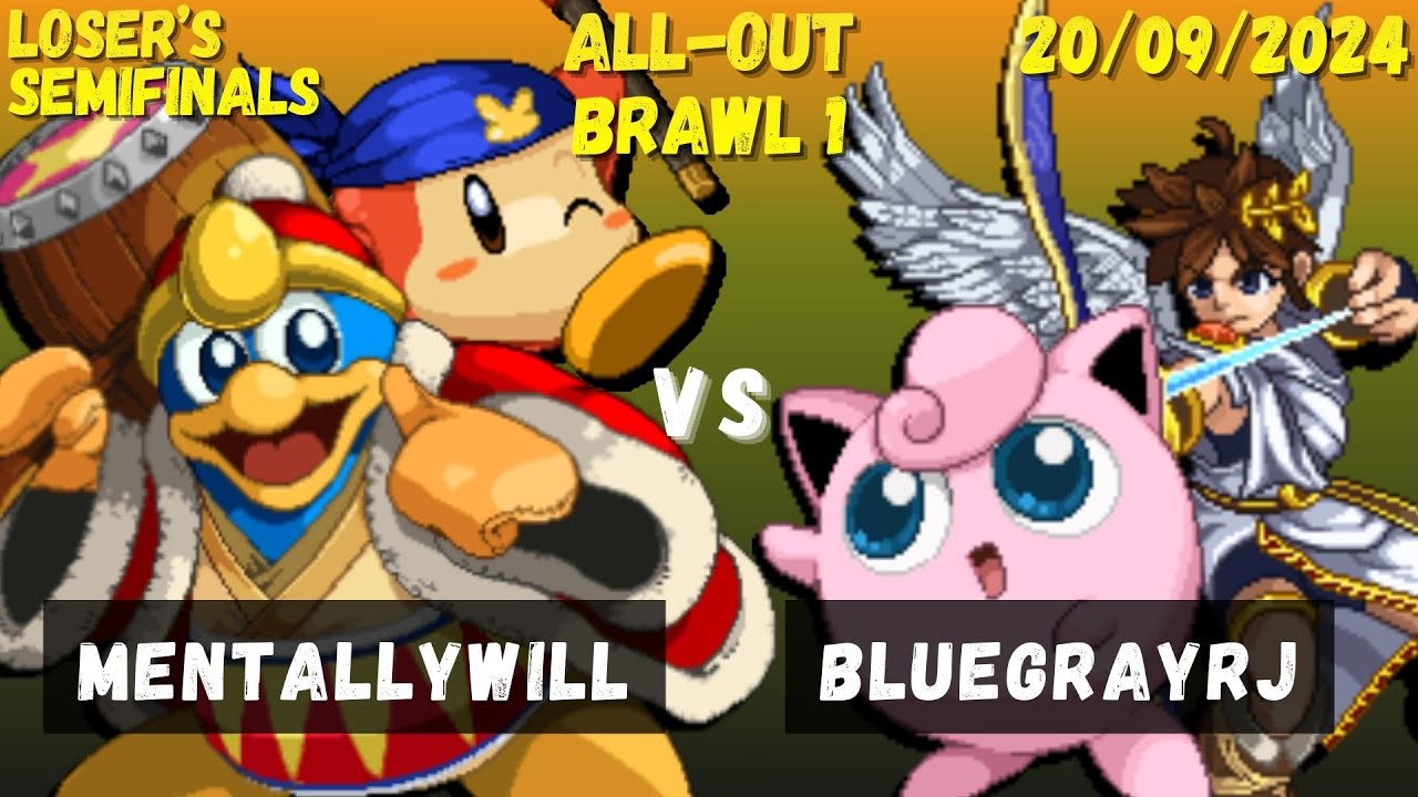 MentallyWill (DDD, BDee) vs. BlueGrayRJ (Puff, Pit) - Loser's ...