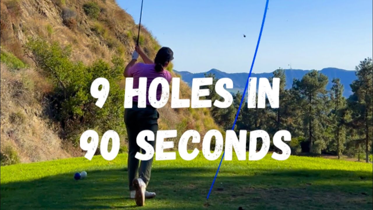 9 Holes in 90 Seconds - YouTube