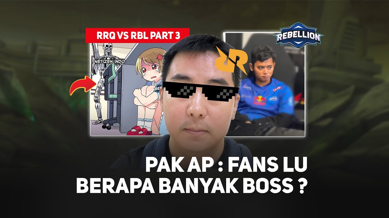 Coba Berapa Fans Lu?: RRQ vs RBL Part 3 - YouTube