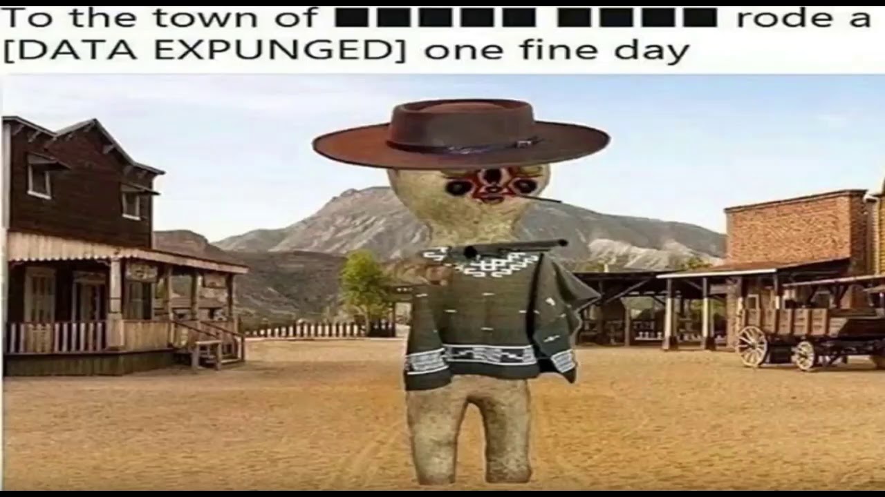 To the town of [REDACTED] rode a [DATA EXPUNGED] one fine day (full ...