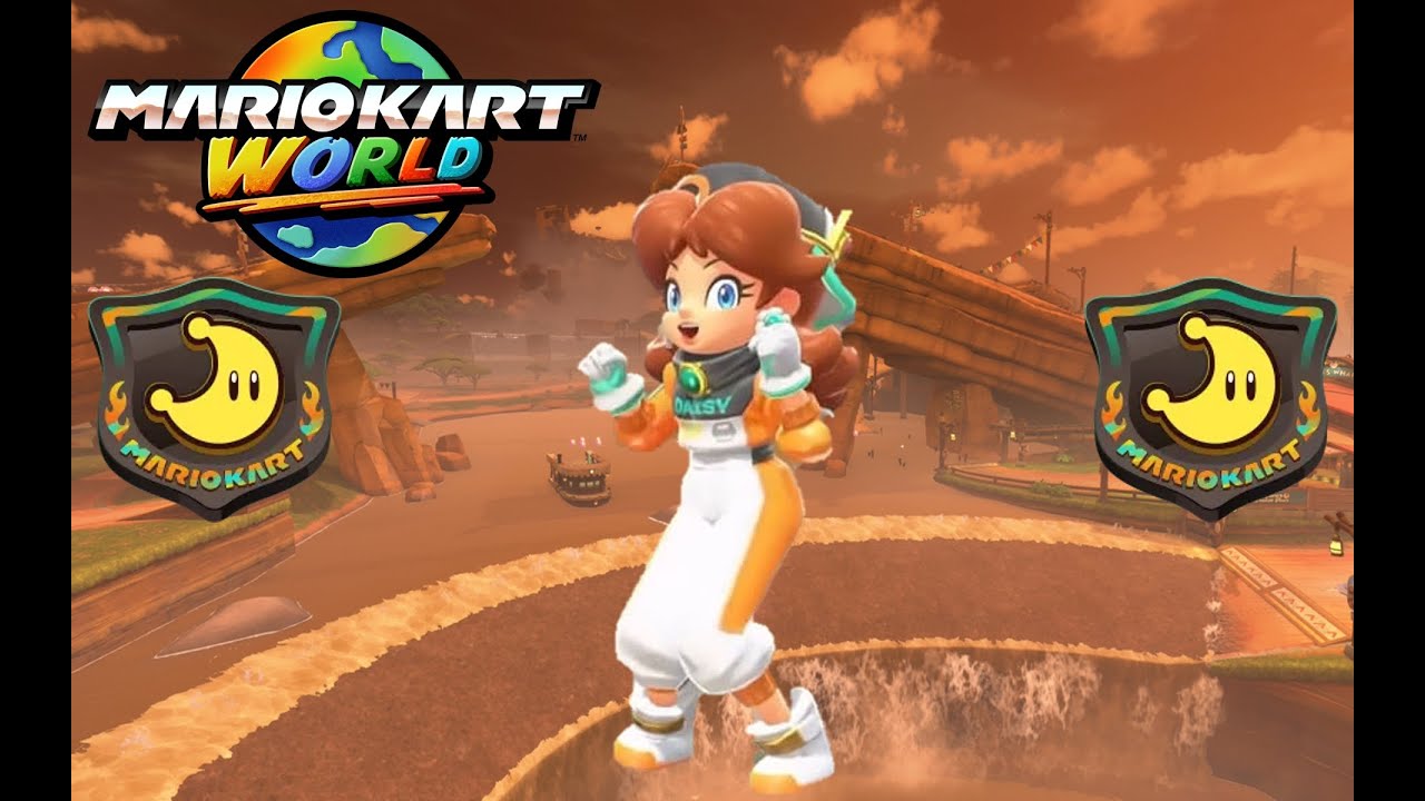 Mario Kart World - 100cc Moon Rally Knockout Tour - Pro Racer Daisy ...