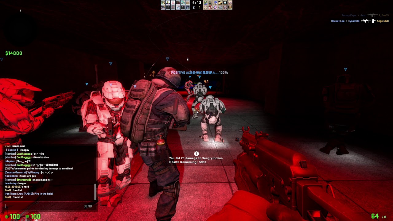 Counter-Strike: Global Offensive, Zombie Escape Mod, CSGO, Map: ze_hold ...