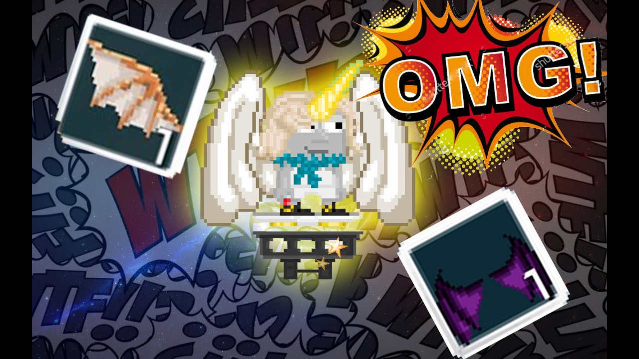 Growtopia Top Wings Review ! - YouTube