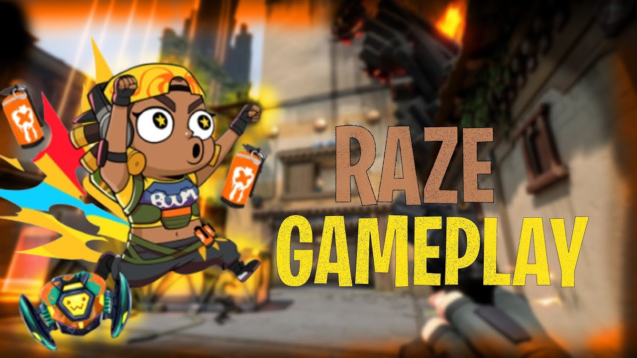 Raze valorant gameplay {road to diamond} day 2 - YouTube