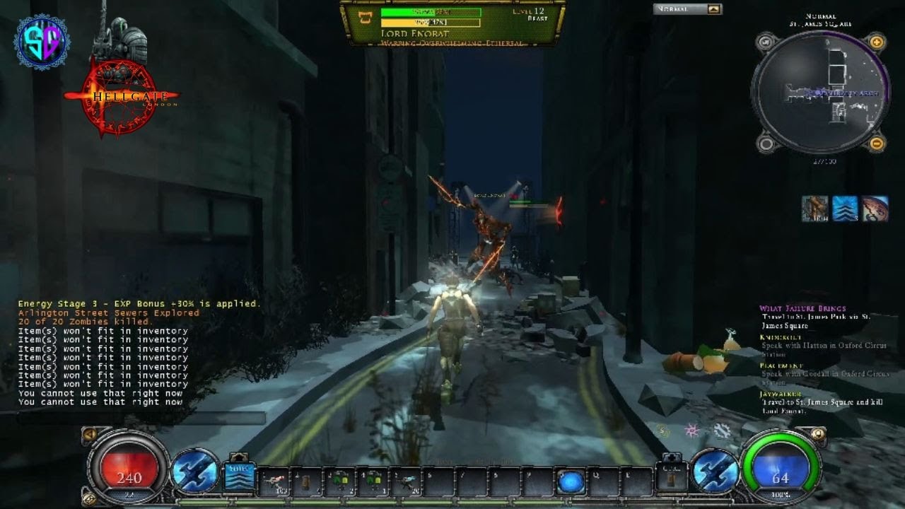 Hellgate London gameplay pc Part 11 - YouTube