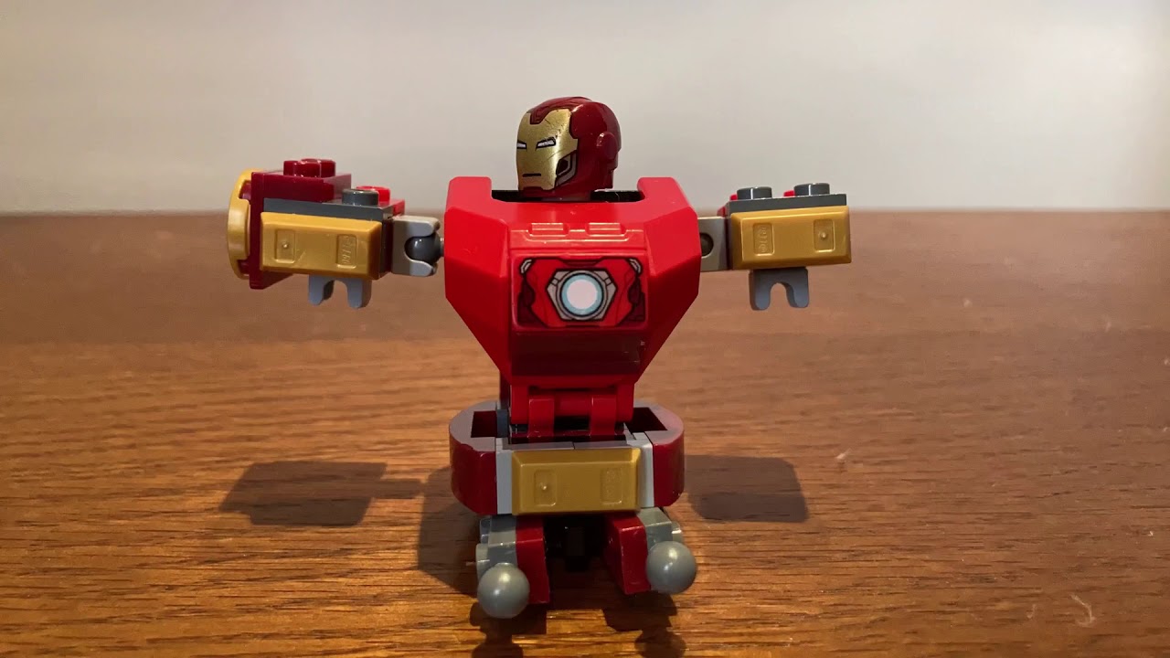 Iron man’s mech transformation - YouTube