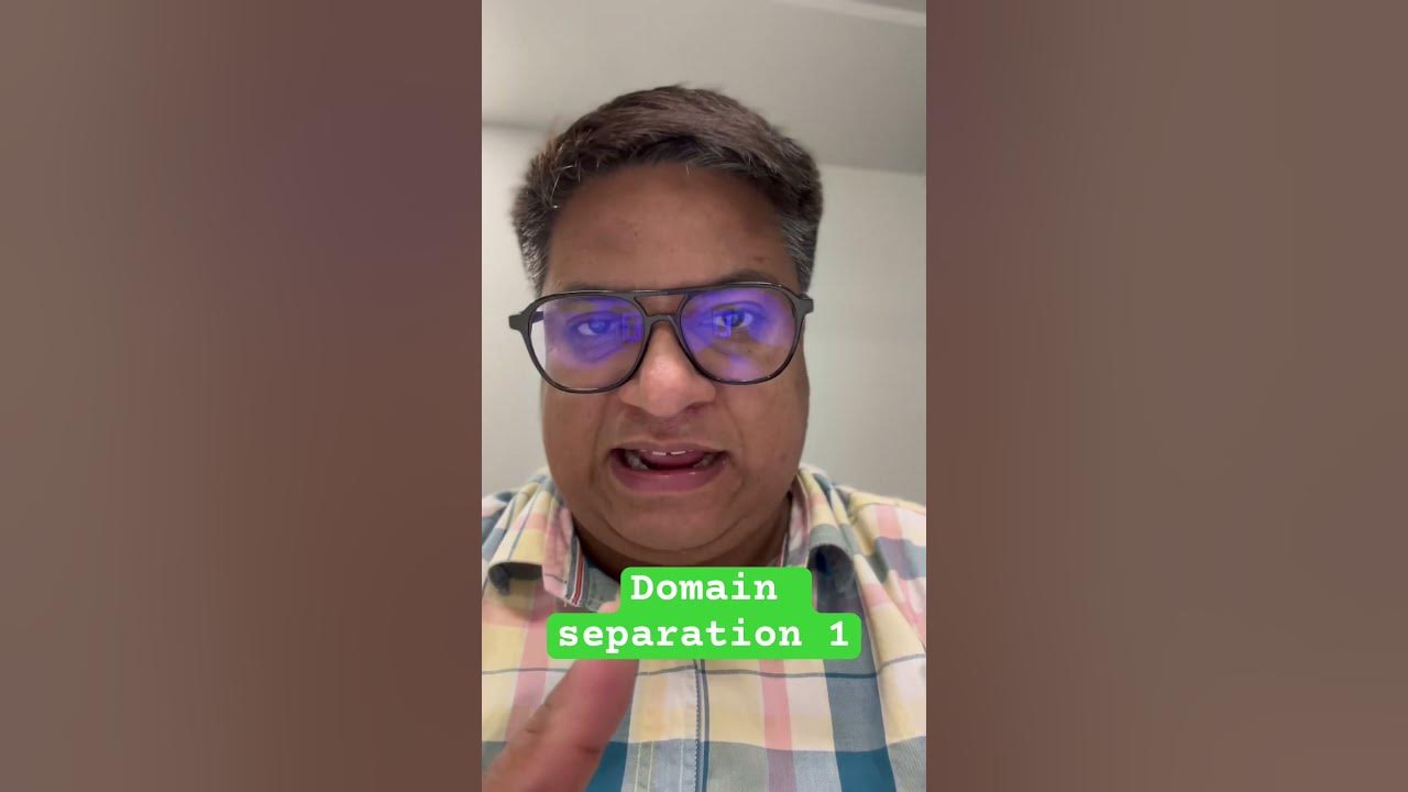 Example of domain separation - YouTube
