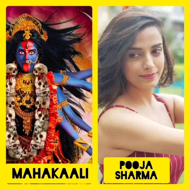 Mahakali serial cast reel vs real #mahakali #shorts #shiv #mahadev # ...