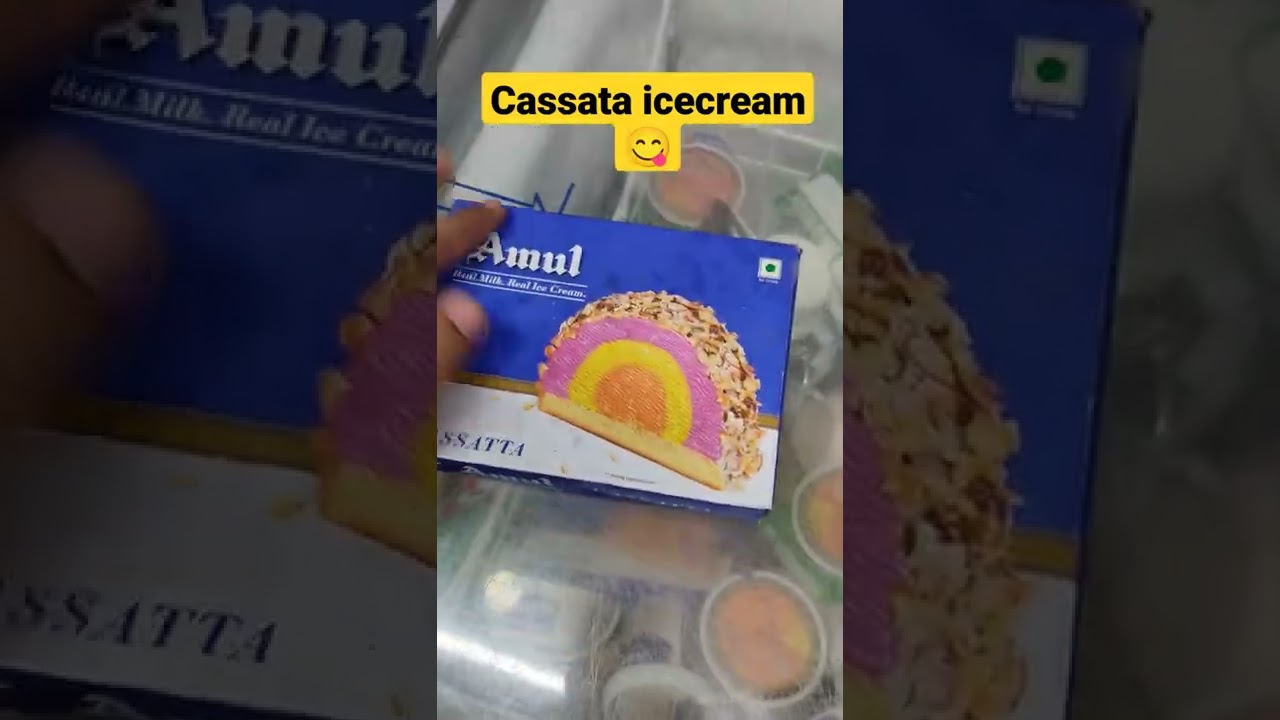 Amul Cassata icecream ₹55 only #cassataicecream #icecream #amul - YouTube