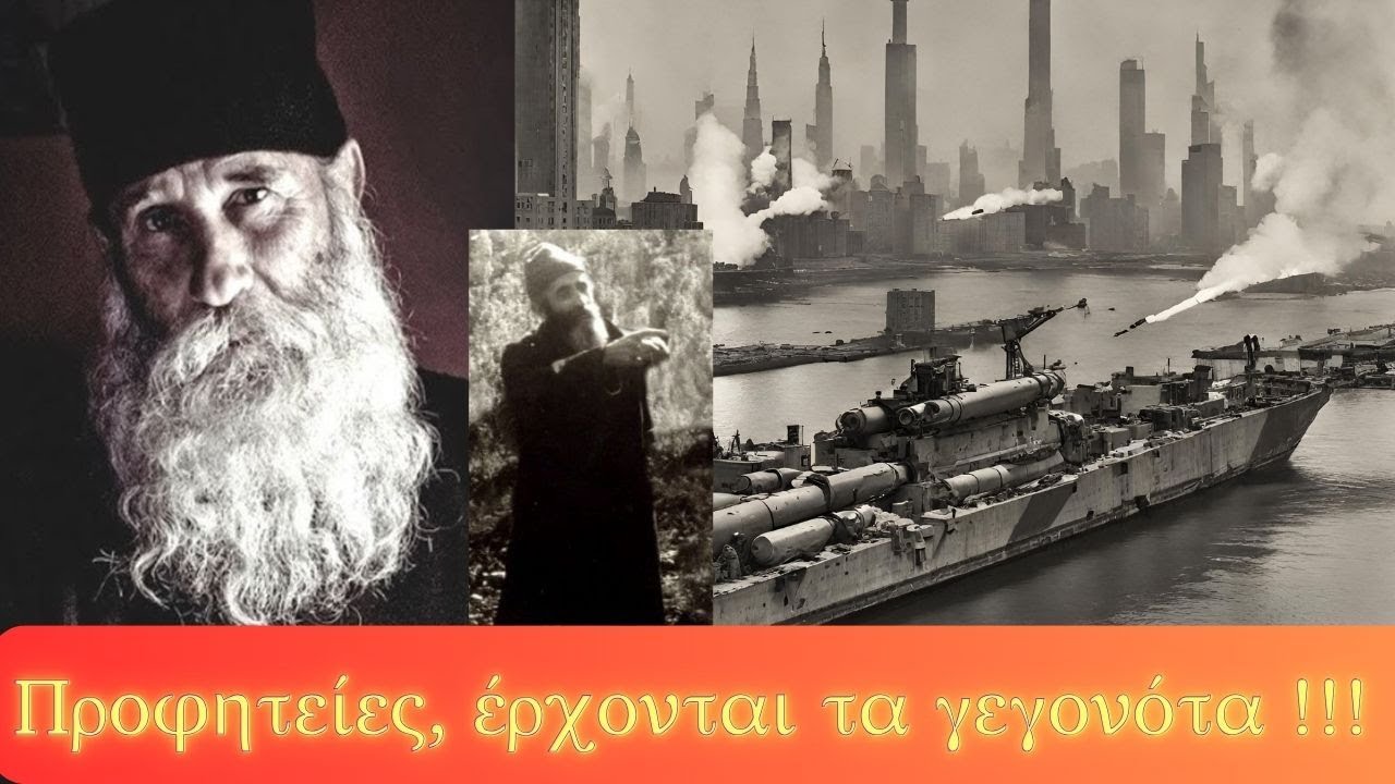 Προφητείες γέροντα Θεόδωρου, Αγίου Παϊσίου | Έρχονται τα γεγονότα ...