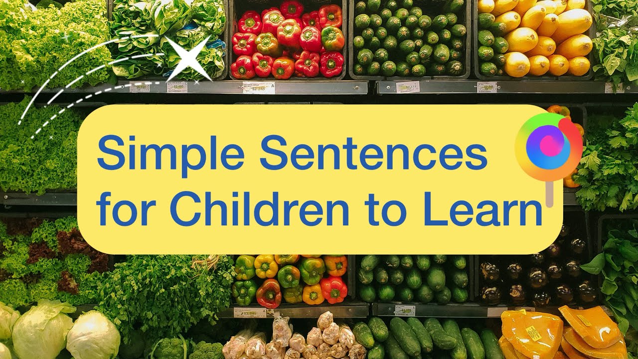 Simple sentences for children to learn making sentences | ABC Learning ...