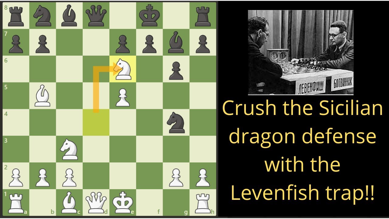 The Levenfish trap is super effective against the Sicilian dragon ...