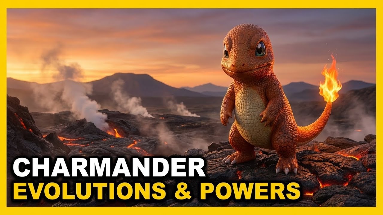 Real-Life Pokémon: Charmander to Charizard Documentary | Kanto Region ...