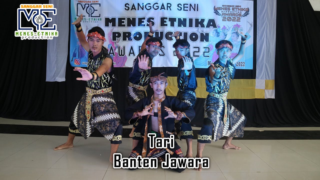 Tari Banten Jawara - Menes Etnika Awards Tahun 2022 - YouTube