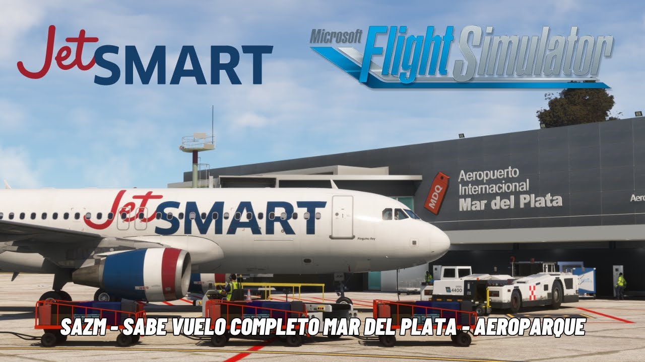 Flight Simulator 2020 Vuelo Completo SAZM Mar del Plata SABE Aeroparque ...