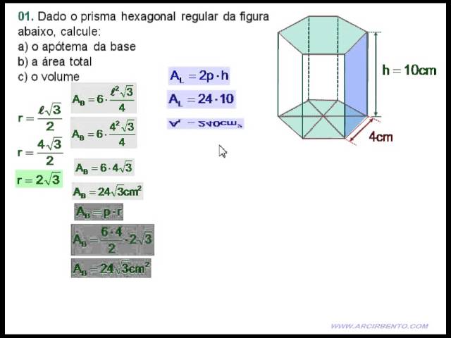 Formula De Volume De Prisma Hexagonal La Fórmula Del Volumen Nueva