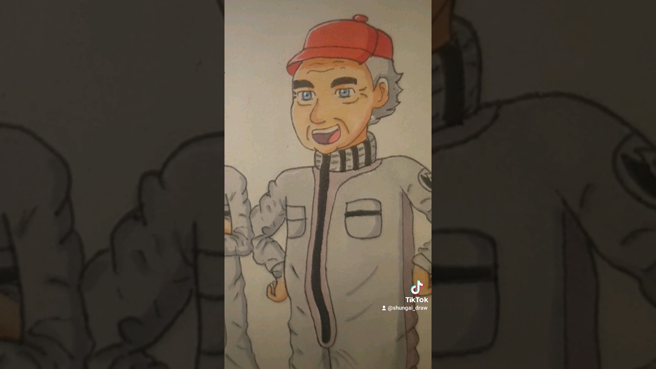 Dominic Santini (Airwolf/Supercopter) dans ma version dessin... # ...