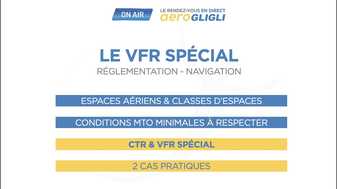 Rdv "ON AIR" Le VFR spécial - YouTube