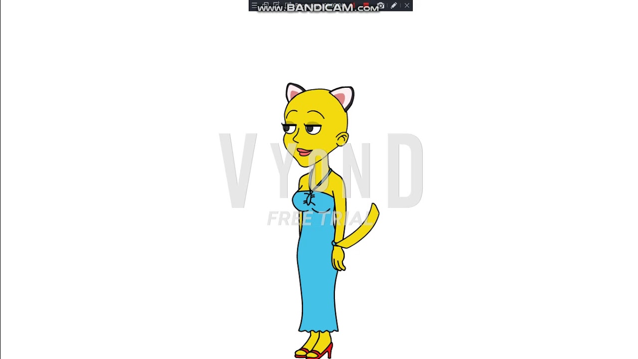I made Lemon the Yellow Cat on Vyond - YouTube