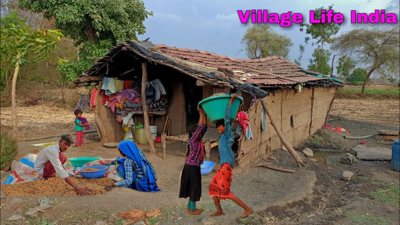 village life India | Rural Life India | Life Style Of Poor In India ...