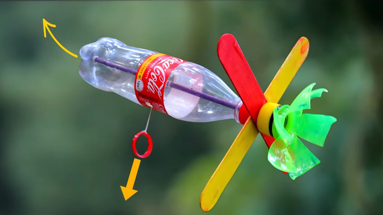 Amazing Inventions | How To Make a plastic High speed Hand Fan - YouTube