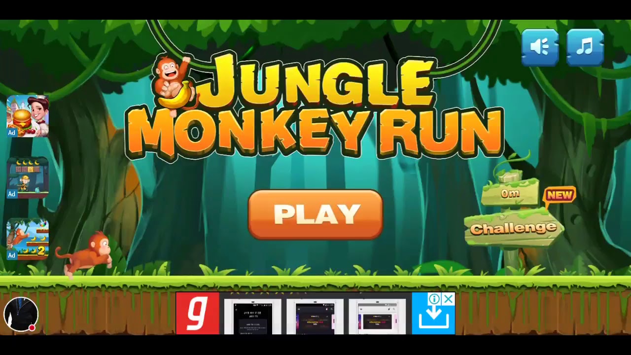 My Jungle Monkey Run Stream - YouTube