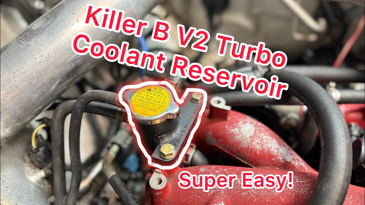 Killer B V2 Turbo Coolant Reservior Install // Subaru WRX/STi - YouTube
