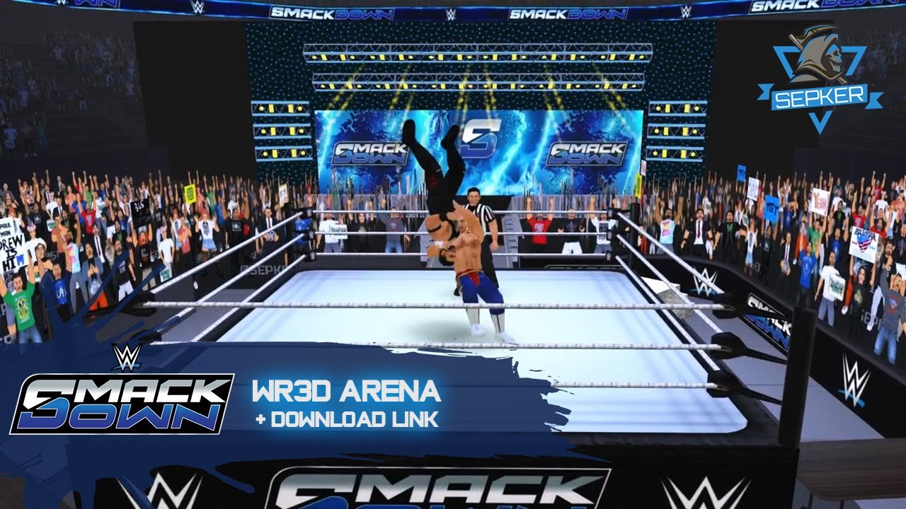 WWE SMACKDOWN NEW SEASON 2024 ARENA FOR WRESTLING REVOLUTION 3D! # ...