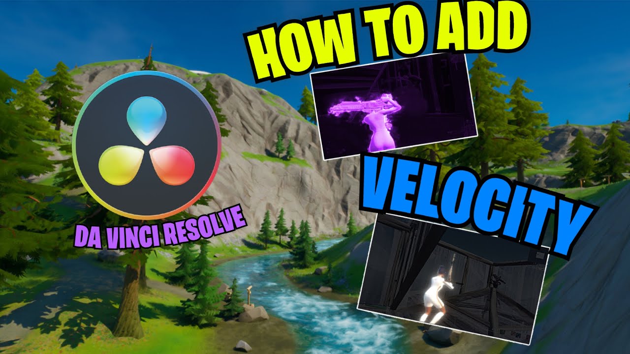 How to do velocity in Da Vinci resolve 16/17/18 Zero Plugins - YouTube