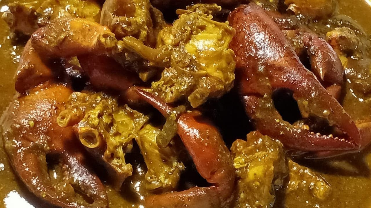 kakra tok Recipe🦀🦀.spicy crab Recipe.কাঁকড়া টক। Crab carry Recipe ...