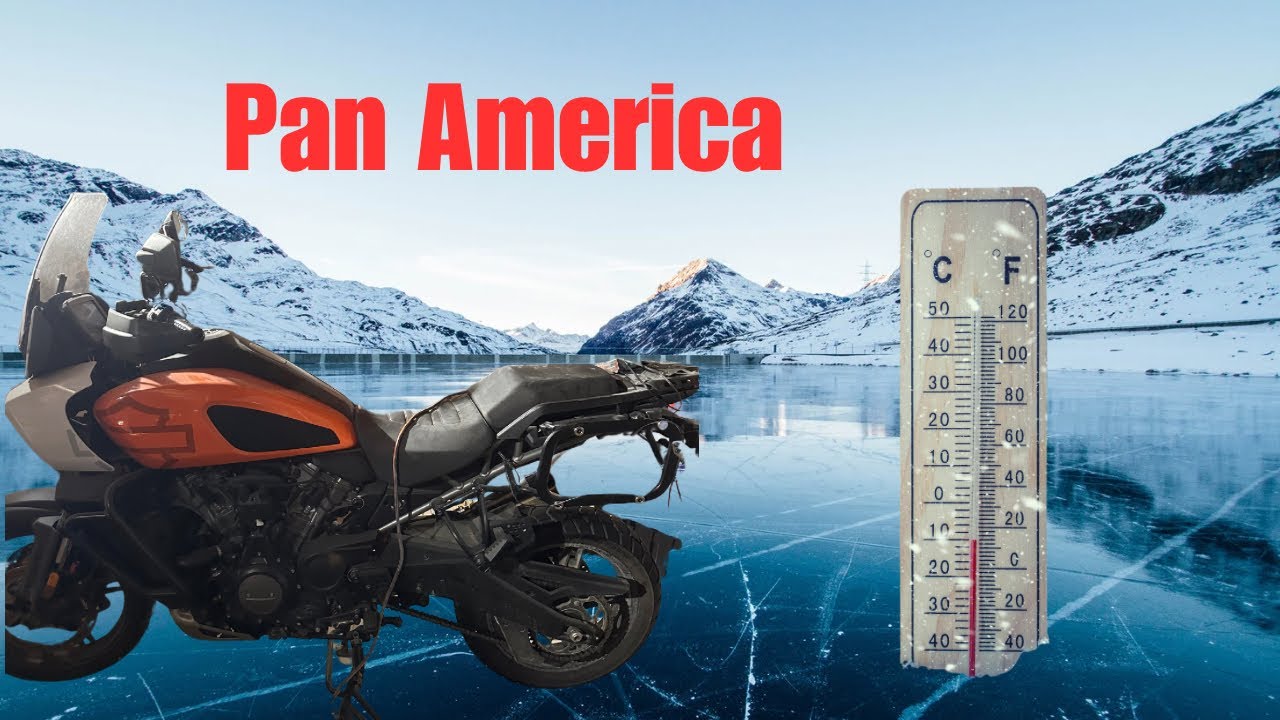 Riding the Pan America in colder weather and other updates! - YouTube