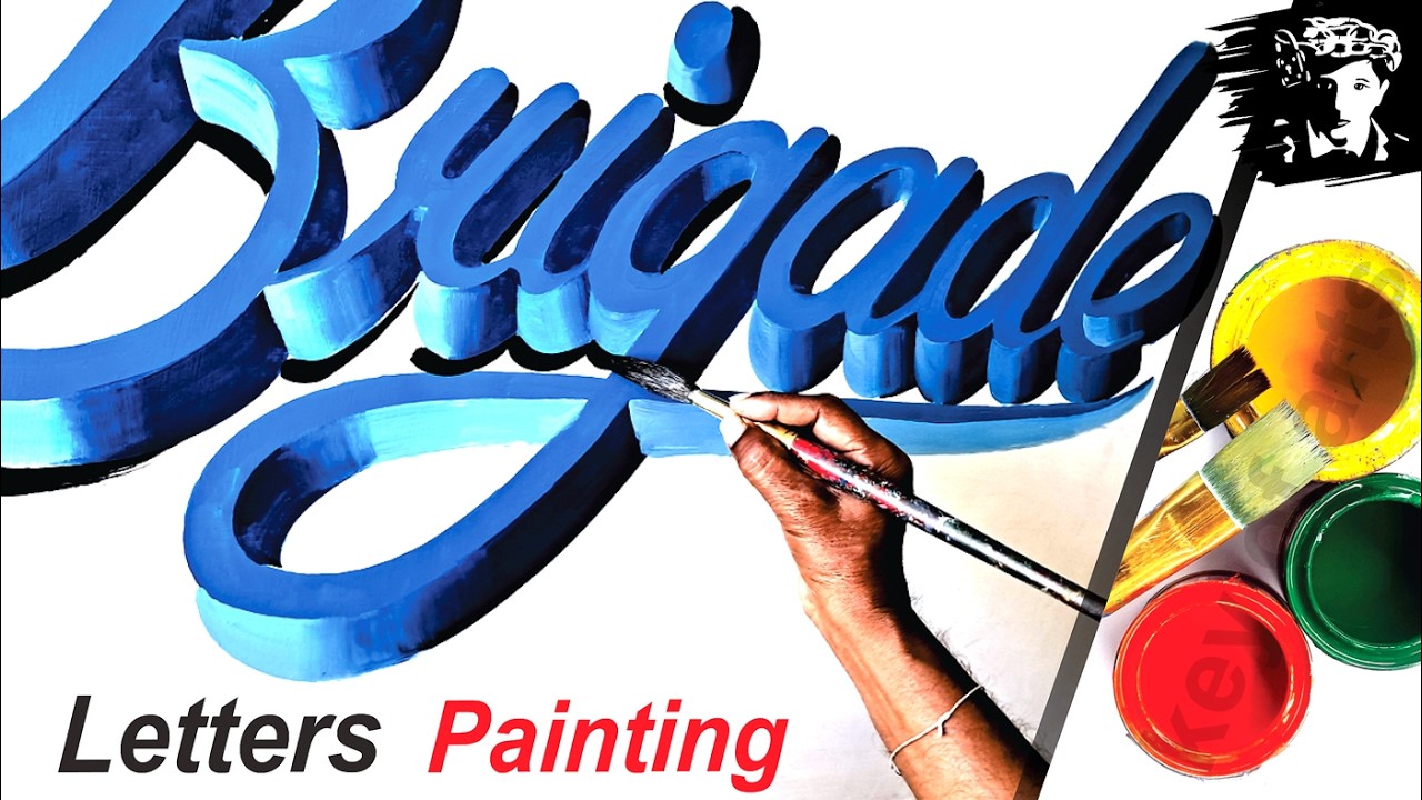 Sign Painting Lettering Calligraphy Fonts Brigade Writing Design Style ...