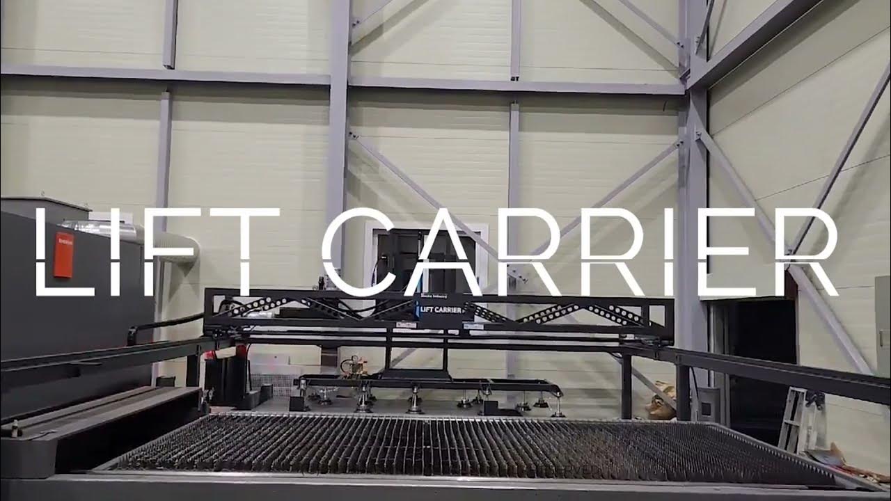 철판 판재 로딩기 리프트캐리어 브릿지 타입 출시!Automatic Sheet Metal Loading & Unloading ...
