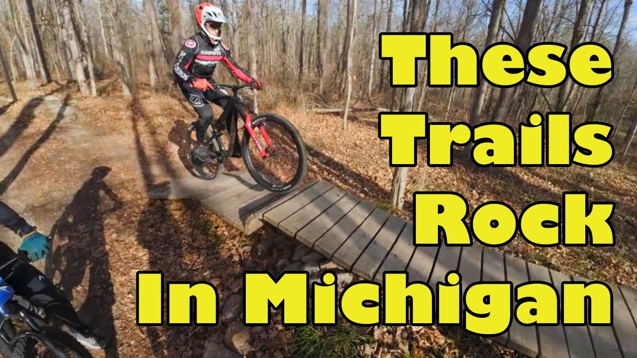 Stoney Creek Metropark MTB; Hitting All Trails With Friends - YouTube