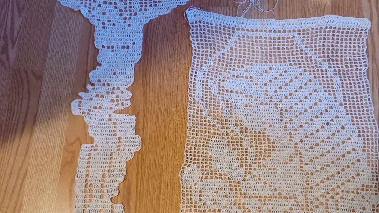 Imagen de la Virgen Maria tejido a crochet paso a paso 2/parte - YouTube