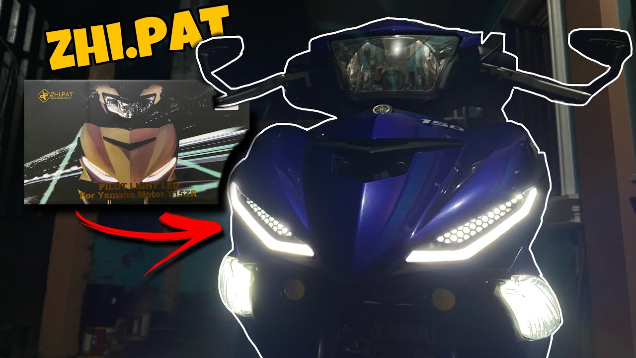 HOW TO INSTALL ZHIPAT PILOT LIGHT LED ON YAMAHA SNIPER 150 WHITE+WHITE ...