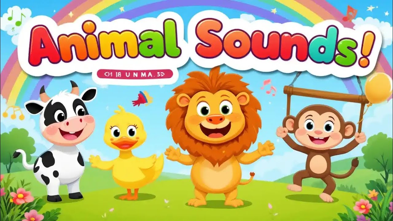 Animal Sounds Song | Meet the Talking Animals – Thanks for Watching ...